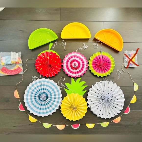Party Supplies | Tutti Frutti Party Decor Set | Poshmark